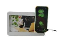China Ultrathin Electric Wireless Charger Picture Frame Multipurpose Rechargeable for sale