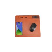 China Nonslip Reusable Phone Charging Mouse Pad , Multipurpose Water Resistant Mousepad for sale