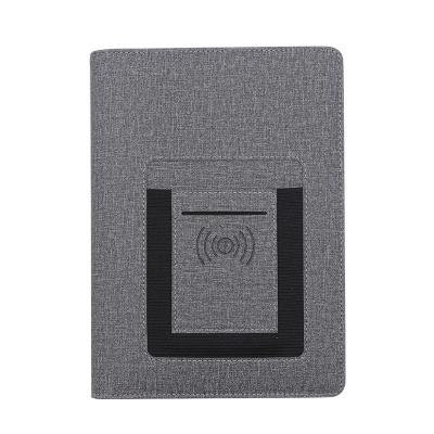 China Waterproof Reusable Wireless Charger Power Bank Notebook With LED Light for sale