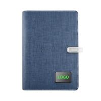 China Moistureproof Power Bank Smart Notebook , Leather Notepad With Wireless Charger for sale