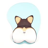 China Nontoxic Recycled Wireless Charger Corporate Gift Nonslip Mouse Pad for sale