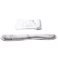 China Memory Foam Keyboard Wrist And Mouse Pad Set Reusable Ergonomic Design for sale