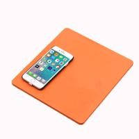 China Recyclable Natural Leather Mouse Pad For Gaming Waterproof USB Charging for sale