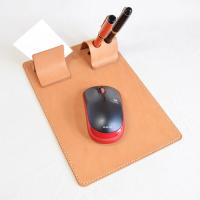 China Ergonomic Design Leather Pen Holder Nonslip Foldable Recycled With LED Lights for sale