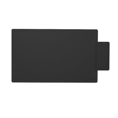 China 10W Wireless Charging Desk Pad PU Leather Nonslip Ultralight Mouse Pad for Office for sale