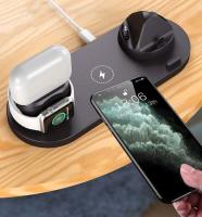 China 6 In 1 Electronic Wireless Charger Corporate Gift ABS Material Multifunctional for sale