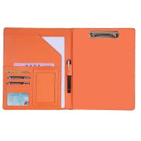 China Waterproof Document Leather Business Portfolio Washable Multiscene Custom Logo for sale