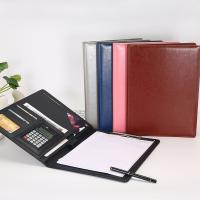 China Waterproof Document Leather Business Portfolio Washable Multiscene Custom Logo for sale