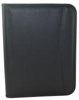 China ODM Nontoxic Business Portfolio Case , Moistureproof Leather A4 Conference Folder for sale
