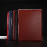 China Durable Business PU Leather Notepad Portfolio Multiscene Recyclable Custom Logo for sale