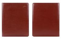 China PU Leather Business Portfolio Folder Handheld Executive Padfolio with Zipper A4 Size for sale