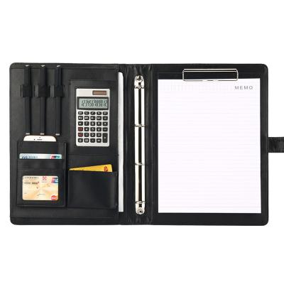 China Multipurpose Leather Binder Portfolio for sale