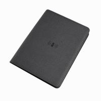 China Moistureproof Luxury Leather Portfolio With Calculator Multifunctional Reusable for sale