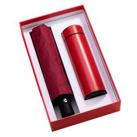 China Recycled Multiscene Luxury Corporate Gift Boxes LED Thermos Bottle for sale