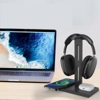 China ABS Multiscene Wireless Charger Corporate Gift 3 In 1 Headphone for sale
