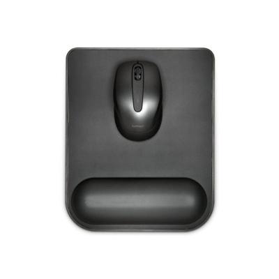 China Ergonomic Nontoxic PU Leather Mouse Pad With Wrist Rest Durable for sale