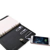 China USB Wireless Charging Power Bank Notebook Recyclable Multipurpose for sale