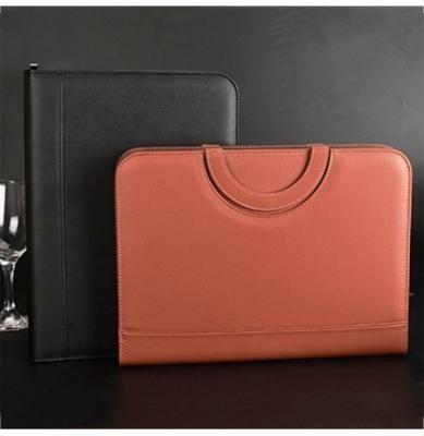 China PU Leather Multifunctional Laptop Portfolio with Wireless Charger 12.9 Inch Tablet Case for sale