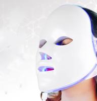 China Anti Aging 7 Color LED Photon Face Mask ABS Graphene Material for sale