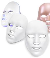 China Anti Aging 7 Color LED Photon Face Mask ABS Graphene Material for sale