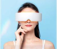 China Foldable Cordless Electric Eye Mask Heating Pad Anti Puffiness for sale