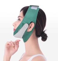China Washable V Line Elastic Face Slimming Bandage Infrared Fabric Material for sale