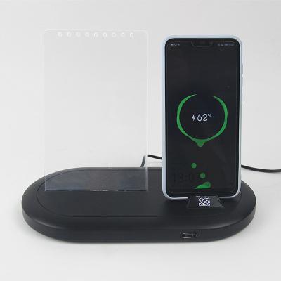 China Multiscene ABS Wireless Phone Charger Stand , Portable Wireless Charging Phone Holder for sale