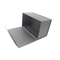 China Ultralight Grey Custom Luxury Gift Boxes with Magnetic closure for sale