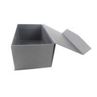 China Ultralight Grey Custom Luxury Gift Boxes with Magnetic closure for sale