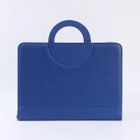 China A4 Ring Binder Leather Business Portfolio Multicolor Portable Custom Logo for sale