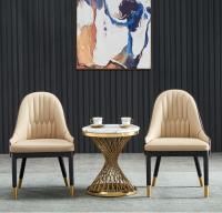 China Minimalist Stainless Steel Marble Side Tables For Couch for sale