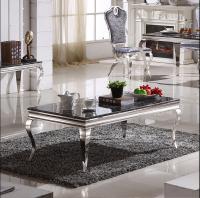 China Matte Finish Glass Coffee Tea Table Modern Bar Table Rectangle Shape for sale