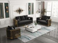 China SEDIA Steel And Marble Dining Table Chair Sets OEM ODM for sale