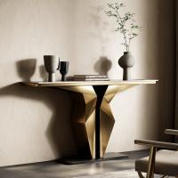 China Stylish Marble & Stainless Steel Console Tables - Durable & Elegant for sale