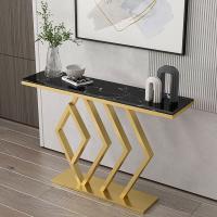China Stainless Steel 36 Inch Contemporary Entryway Table OEM ODM for sale