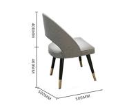 China SEDIA Marble Dining Table Chair Sets With Stainless Steel Legs for sale