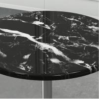 China Elegant Stainless Steel Marble Top Couch Side Table OEM ODM for sale