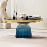 China Living Room Glass Table Top Coffee Table Elegant Design for sale
