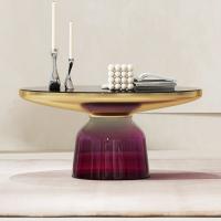 China Living Room Glass Table Top Coffee Table Elegant Design for sale