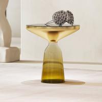 China Living Room Glass Table Top Coffee Table Elegant Design for sale