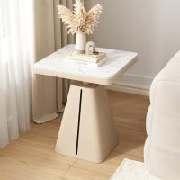 China Square Marble End Table With Smooth Surface NO Storage for sale