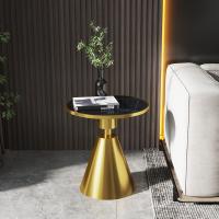 China Marble Edge Modern Sofa Side Tables Telephone Table For Living Room for sale