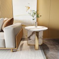 China Stainless Steel Marble Coffee End Table Occasional Tables Combination for sale