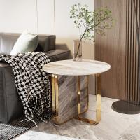 China Stainless Steel Marble Coffee End Table Occasional Tables Combination for sale
