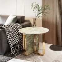 China Stainless Steel Marble Coffee End Table Occasional Tables Combination for sale