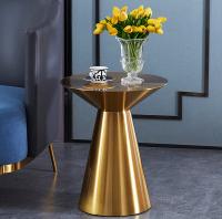 China Multifunctional Sofa Side Table With Smooth Round Surface for sale