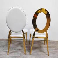 China Table Side Luxury Dining Chair Without Armrest For Villa for sale