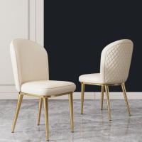 China Stainless Steel Luxury Dining Chair Banquette Seating OEM ODM for sale