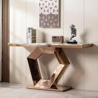 China Modern Marble Top Entrance Console Table Length 1.2m/1.5m for sale