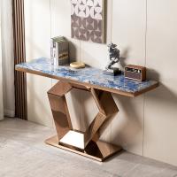 China Modern Marble Top Entrance Console Table Length 1.2m/1.5m for sale